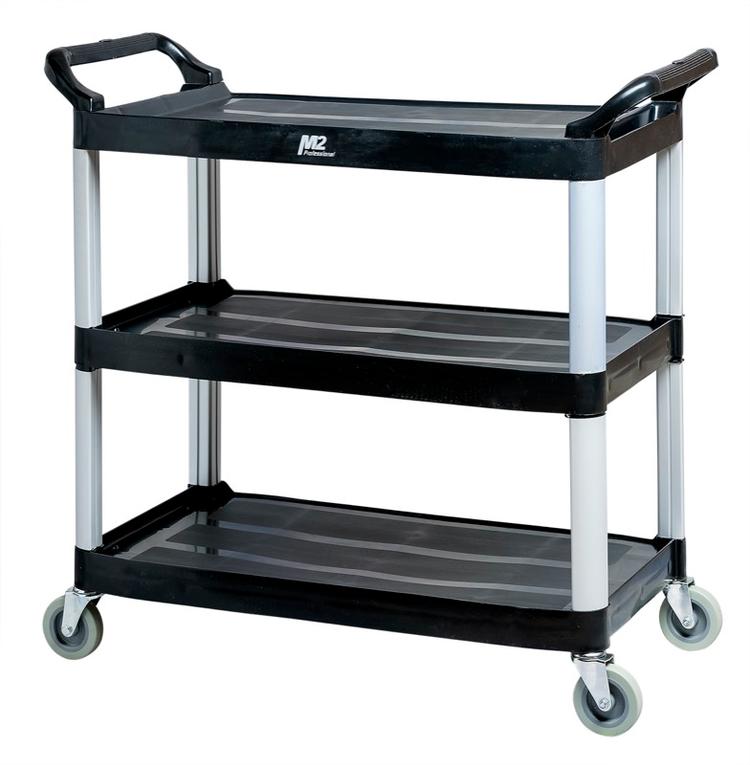 Large Utility Cart Cart With Swivel Casters | M2 Professional