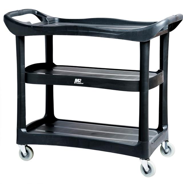 Deluxe Utility Cart With Swivel Casters | M2 Professional