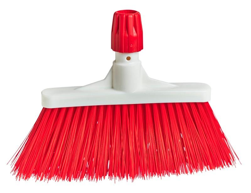 12" Food Processing Upright Broom with Locking Collar | M2