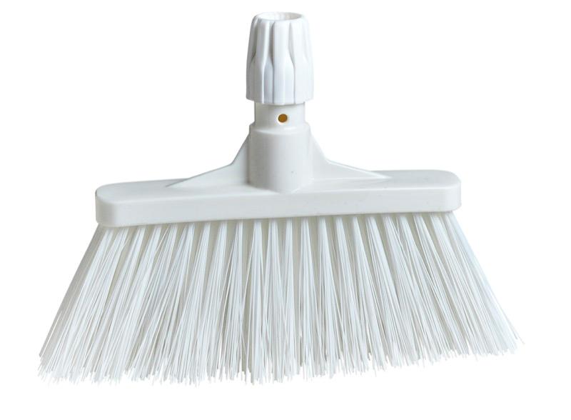 12" Food Processing Upright Broom with Locking Collar | M2