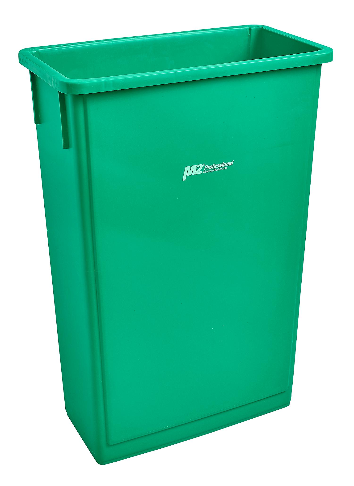 23 Gallon Slim Garbage Container With Rolled Rims | M2