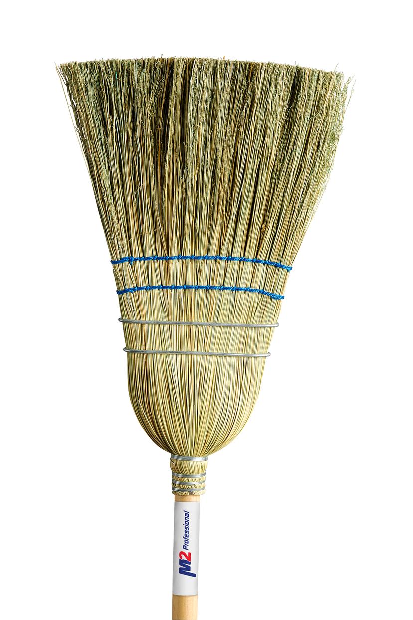 Heavy-Duty Warehouse Corn Broom For Tough Cleaning Jobs | M2